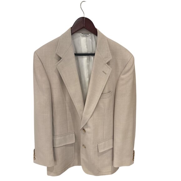 Turnbury | Suits & Blazers | Turnbury Mens Beige Blazer With Gold ...